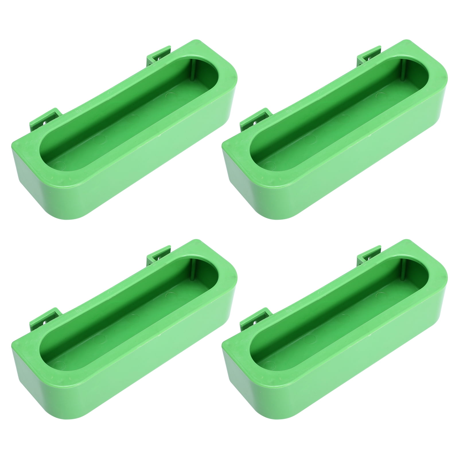 unbranded 4 Pcs Pigeon Trough Containers Gerbil Water with Stand ...