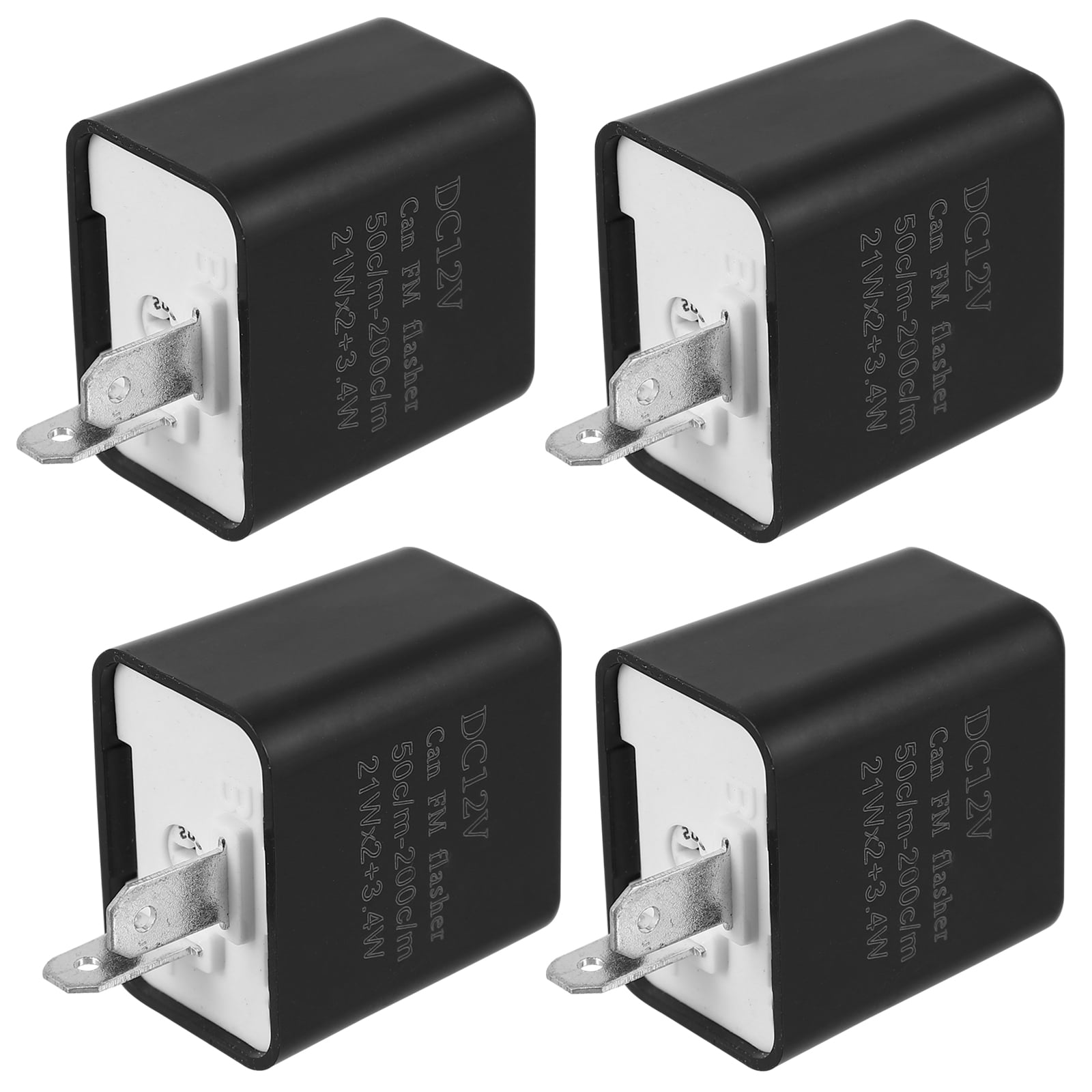 unbranded 4 Pcs Relay Electronic Turn Flasher 2 Prong LED Pin Motor ...