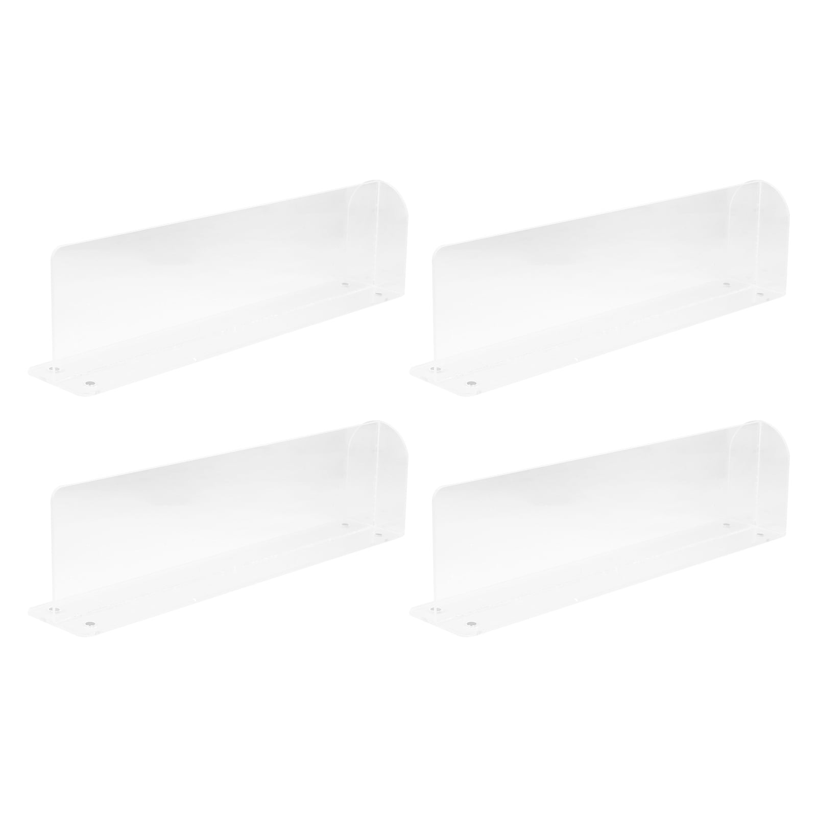 LABRIMP Shelf Dividers Transparent for Shopping Malls Glasses Stores 8 ...