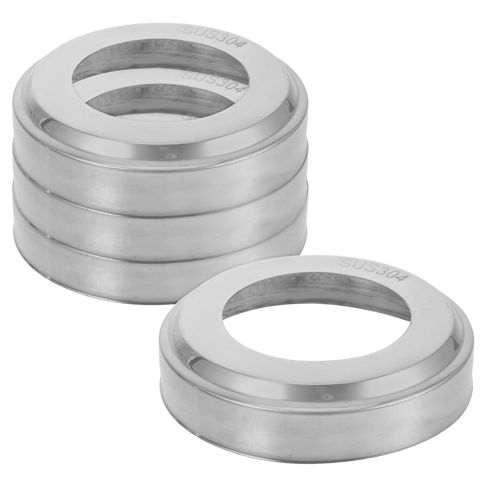 Hytrove Pool Ladder Deck Flange Escutcheons Plate Residential Use 4Pcs ...