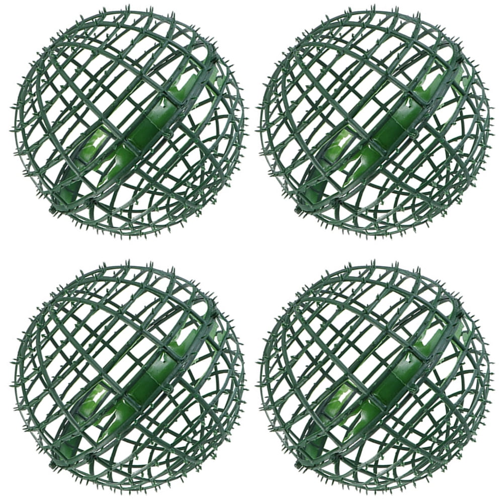 unbranded 4 Pcs Topiary Balls Greenery Decorative Grass Stand - Walmart.com