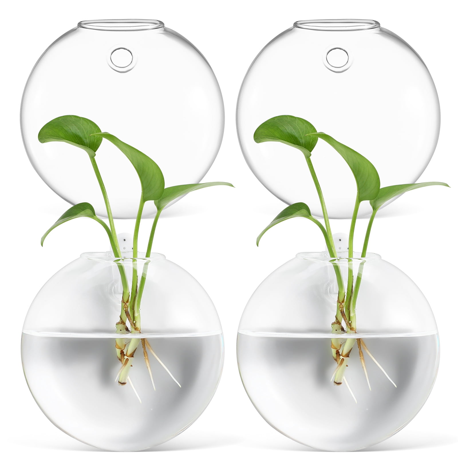 unbranded 4 Pcs Unique Flower Vase Chic Vases for Arrangements Bubble ...