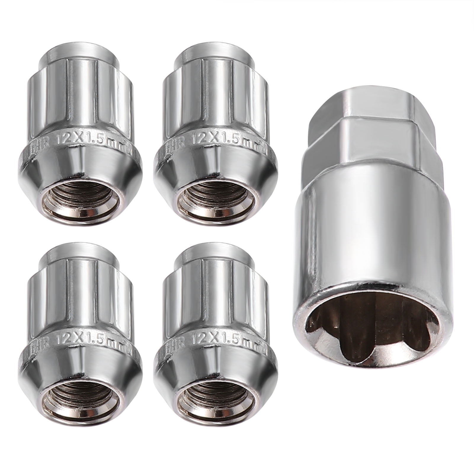 unbranded 4 Pcs Wheel Anti-theft Nut Wheel Lock Anti Theft Nut Car ...