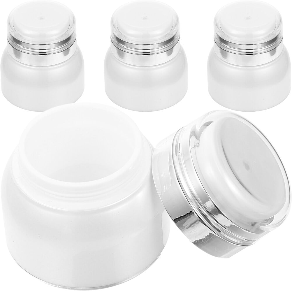 unbranded 4 Pcs Wide Opening Airless Lotion Containers Vacuum Bottle ...