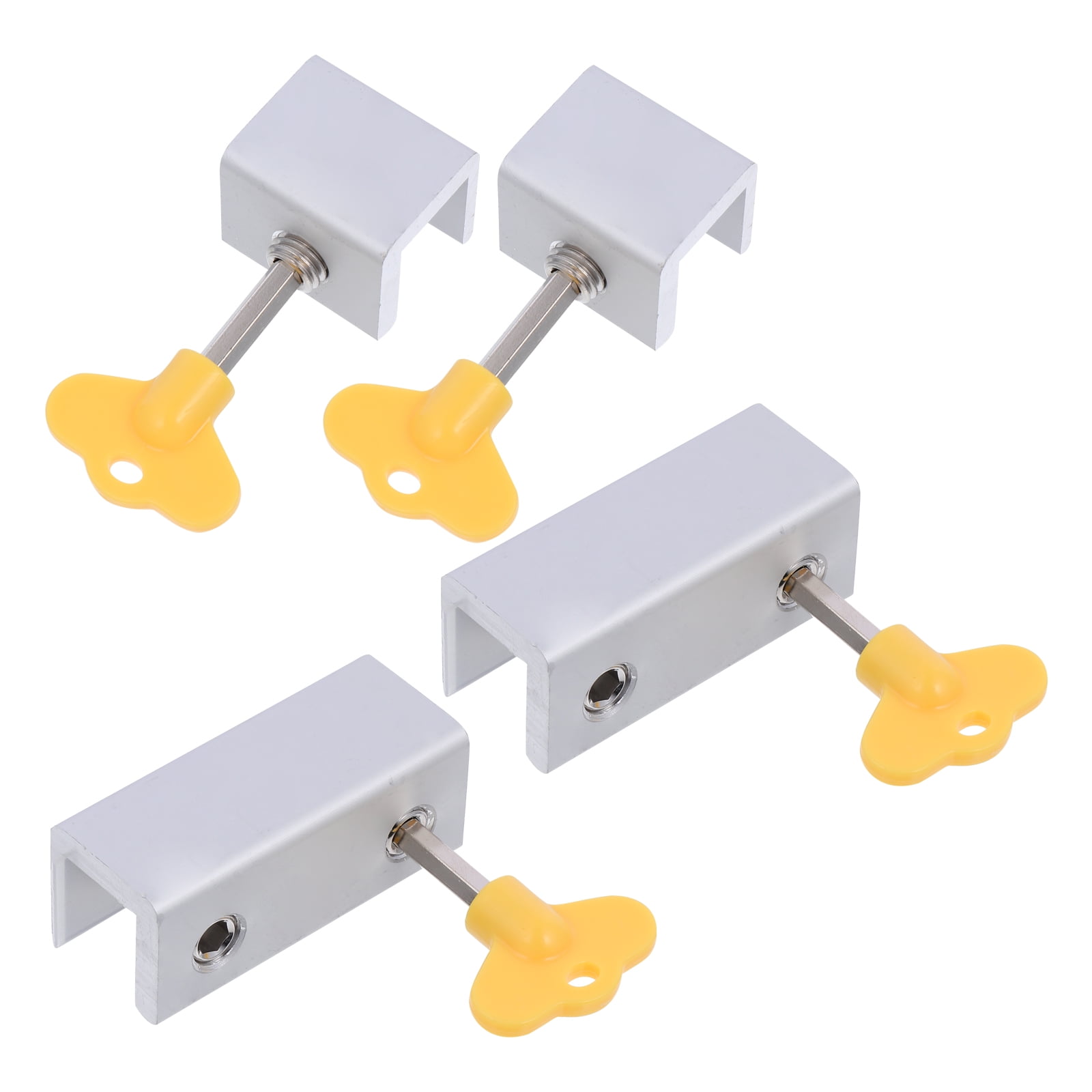unbranded 4 Pcs Window Sash Locks Security Lock Aluminum Window Lock ...