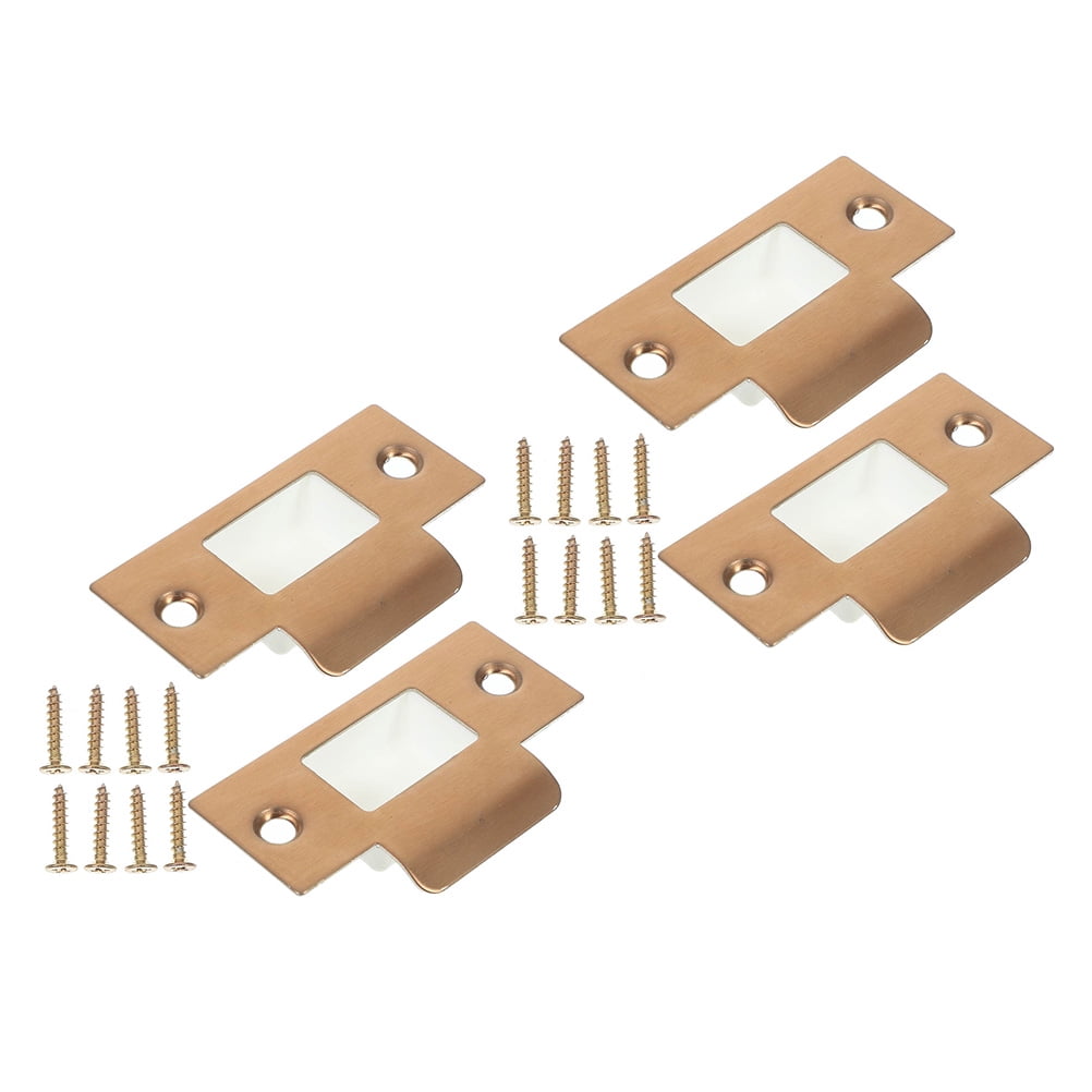 unbranded 4 Plate Large Latch Plate Door Reinforcement Kit Stainless ...