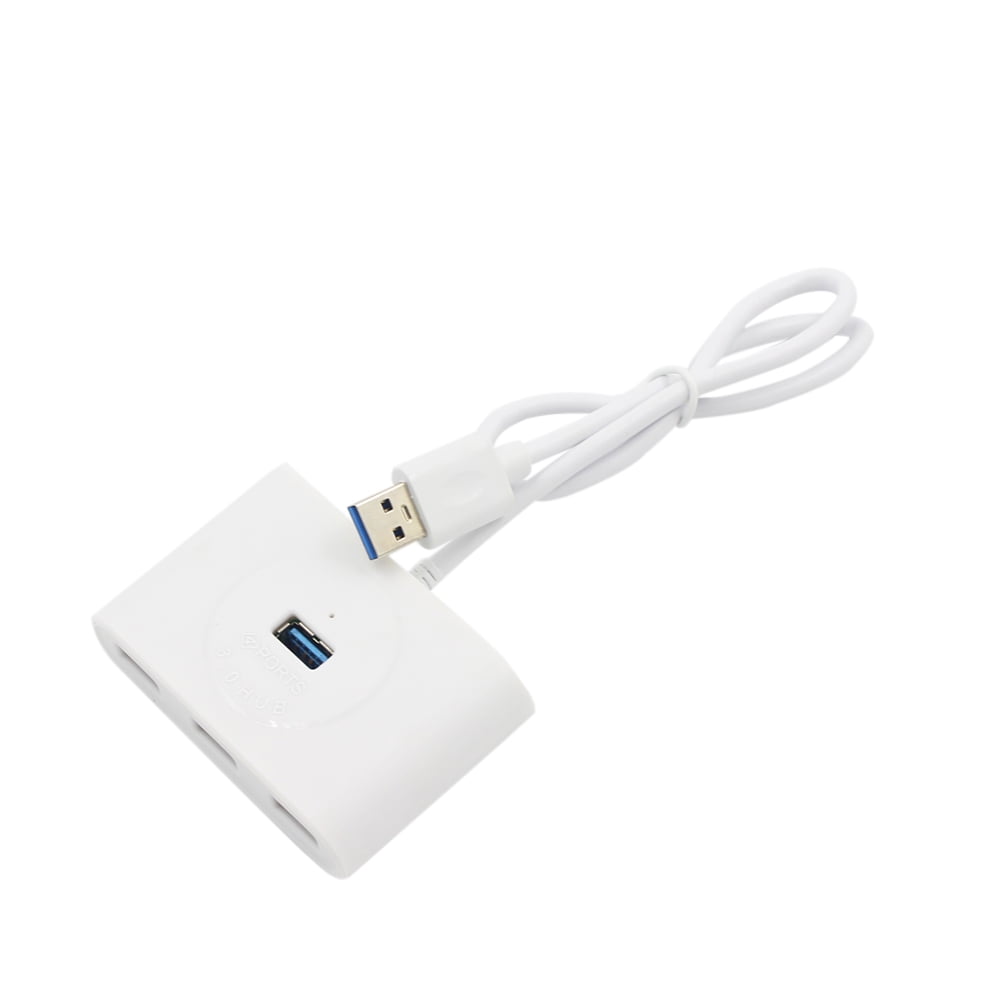 unbranded 4 -Port USB Hub White Supplies Ballpoint Pen Splitter ...