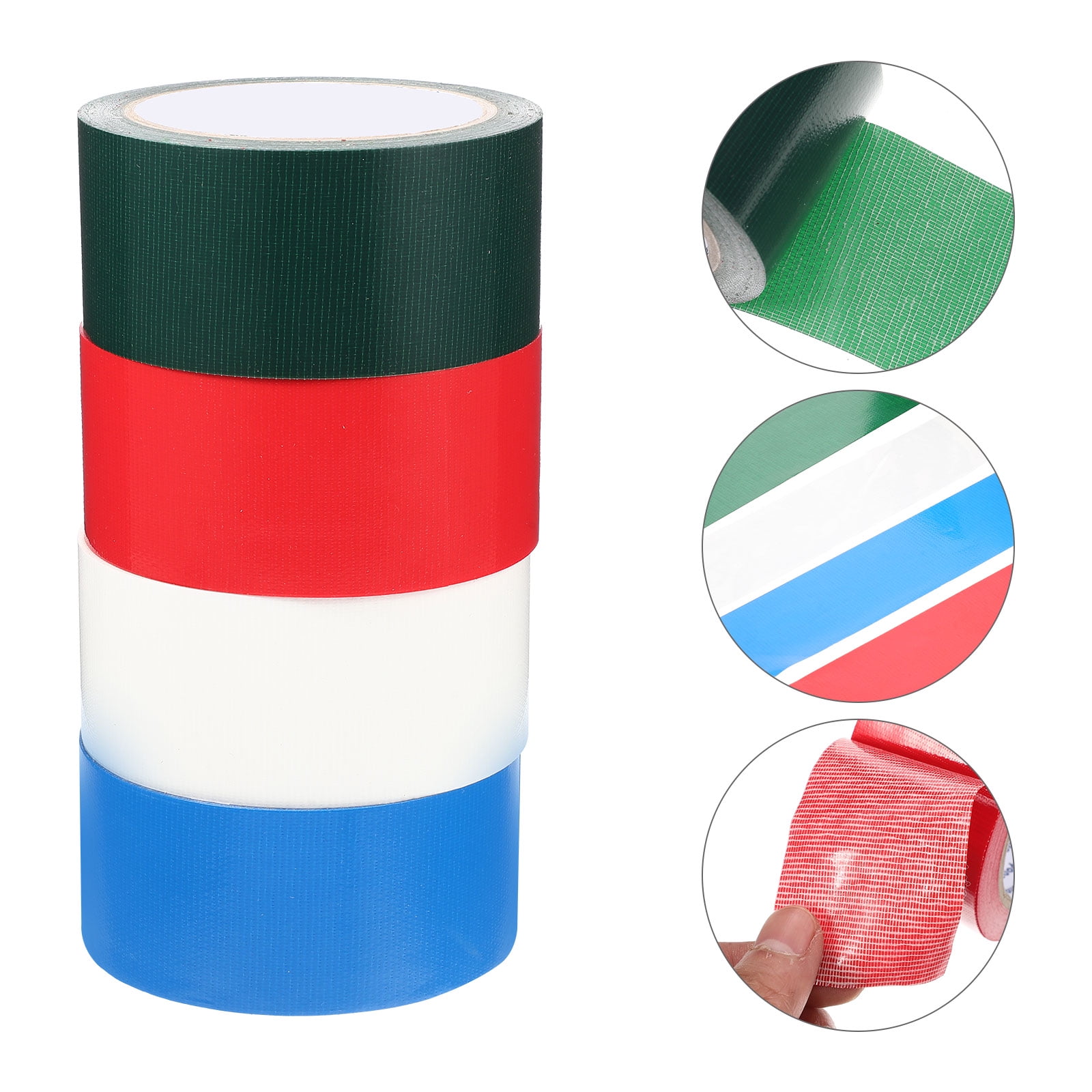 UPOUART 4 Rolls Duct Tape Waterproof for Outdoor and Indoor Projects ...