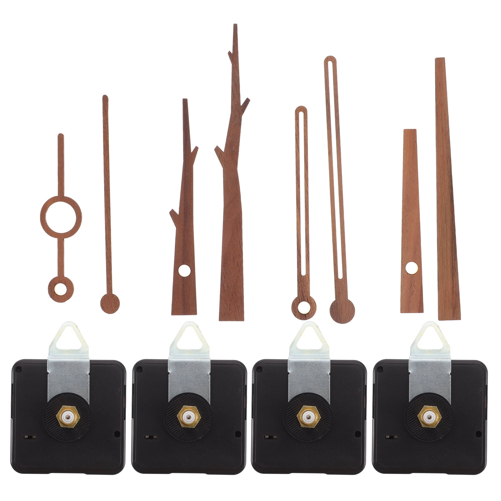 unbranded 4 Sets Clock Parts Kit Large Mechanism Replacement Wall Hands ...