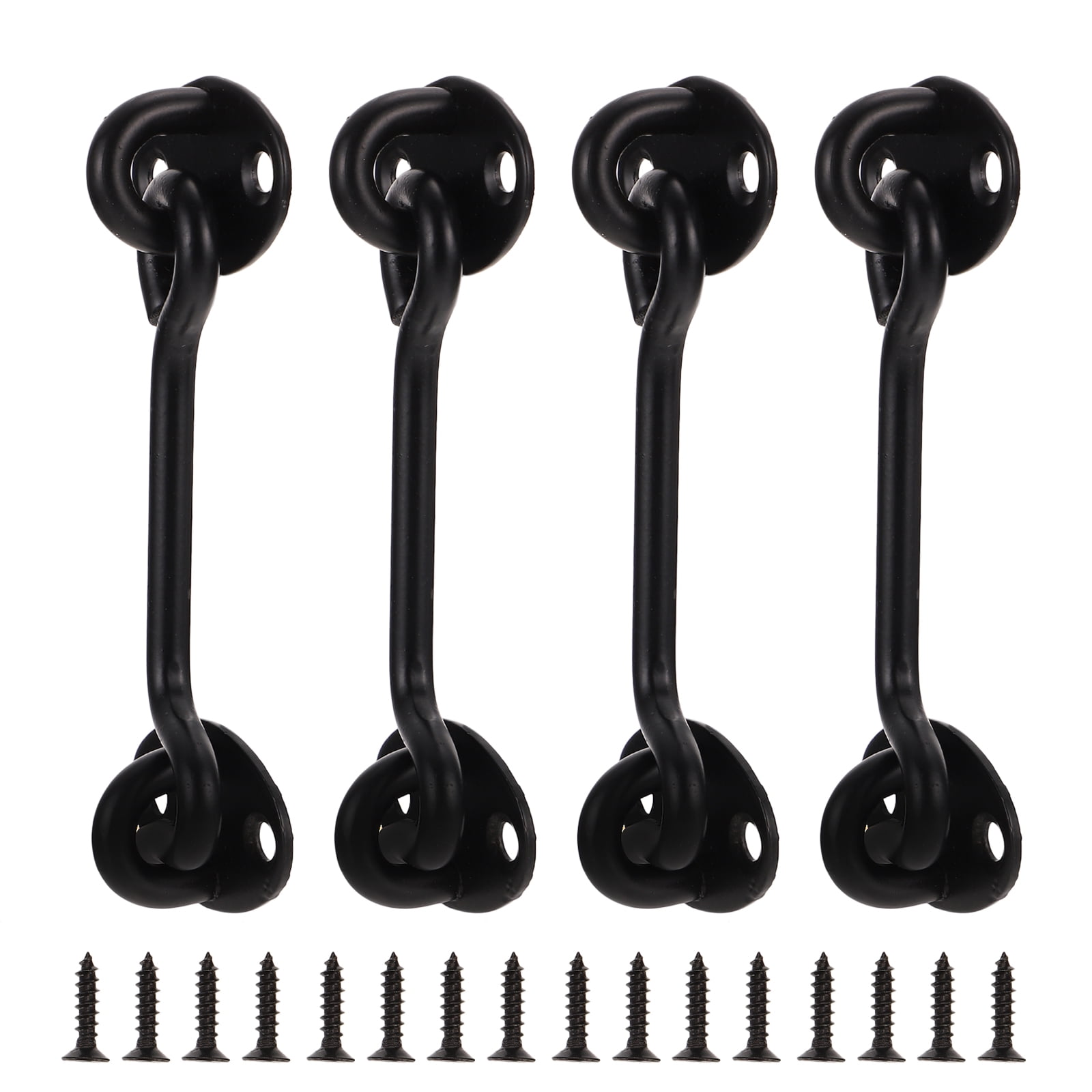 unbranded 4 Sets Door Cabin Hook Eye Latches Barn Gate Catches Door ...