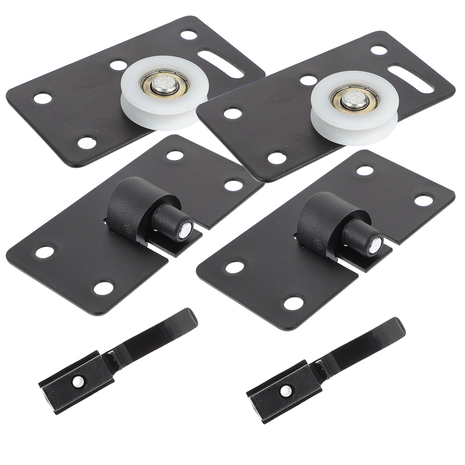 unbranded 4 Sets Furniture Sliding Door Wheel Wardrobe Pulleys Closet ...