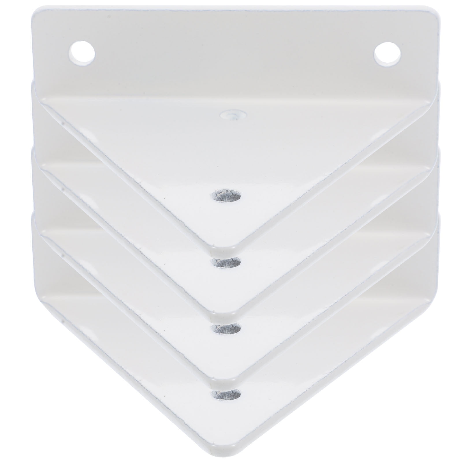unbranded 4 Sets Heavy Duty Shelf Triangle Support Frame Bracket ...
