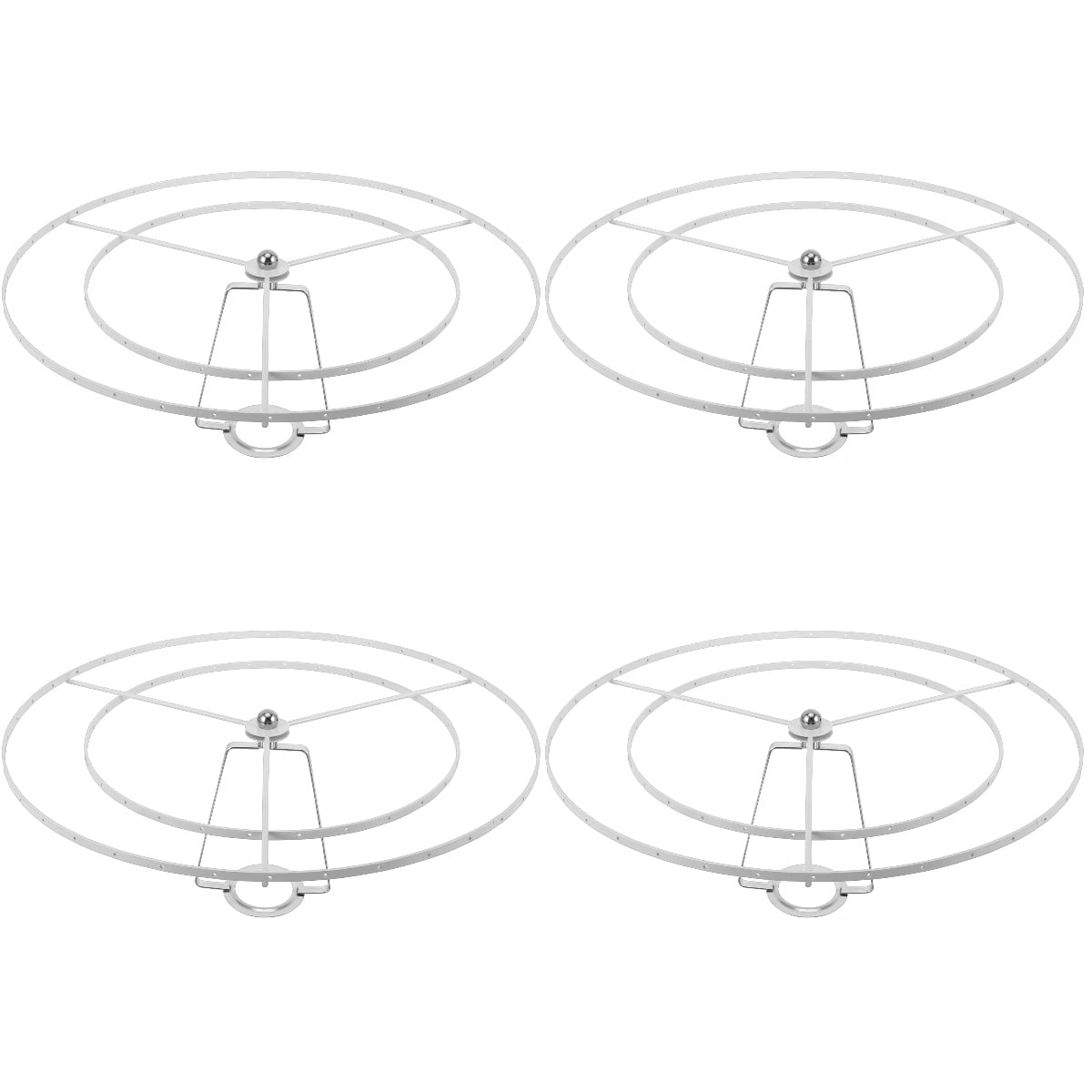 unbranded 4 Sets of Lampshade Frame Practical Metal Lampshade Frame ...