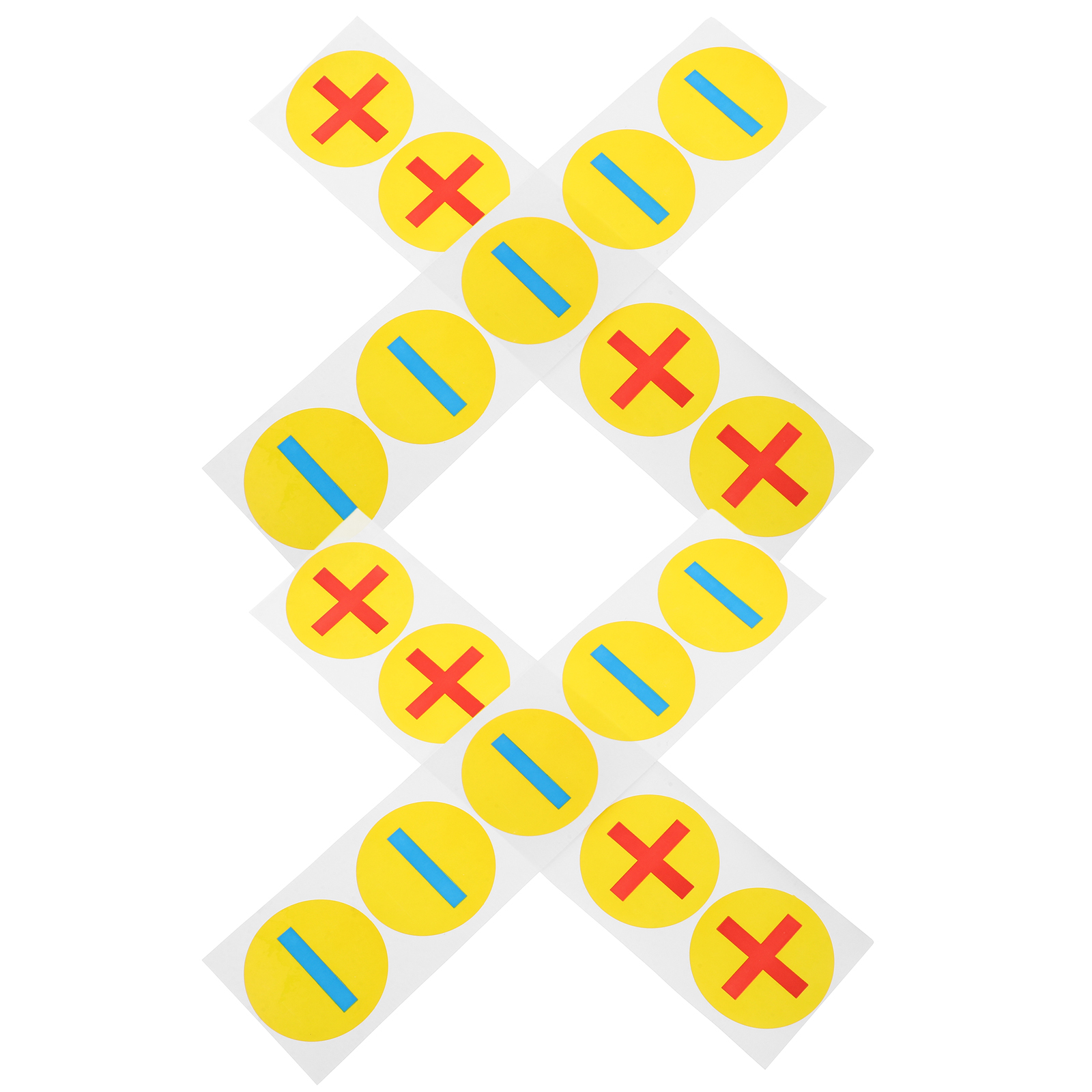 unbranded 4 Sheets Of Battery Polarity Sticker Electrical Machine ...