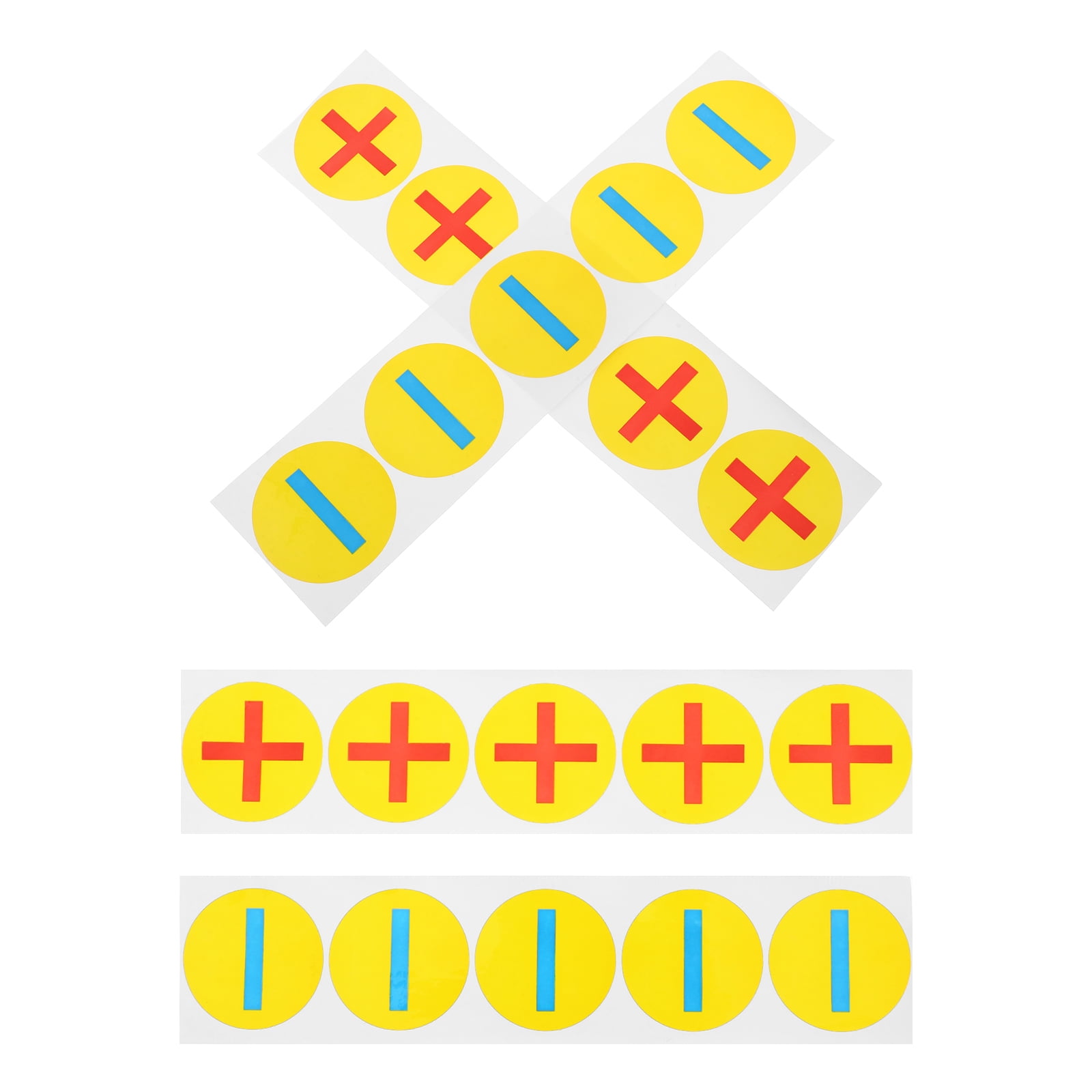 unbranded 4 Sheets Of Self Adhesive Electrode Stickers Electrode Sign ...