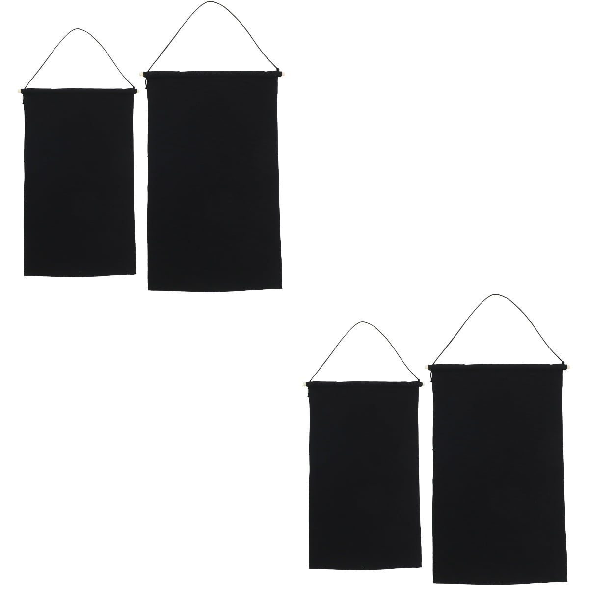 unbranded 4 pcs Pin Wall Display Banner Badge Collection Banner Blank ...