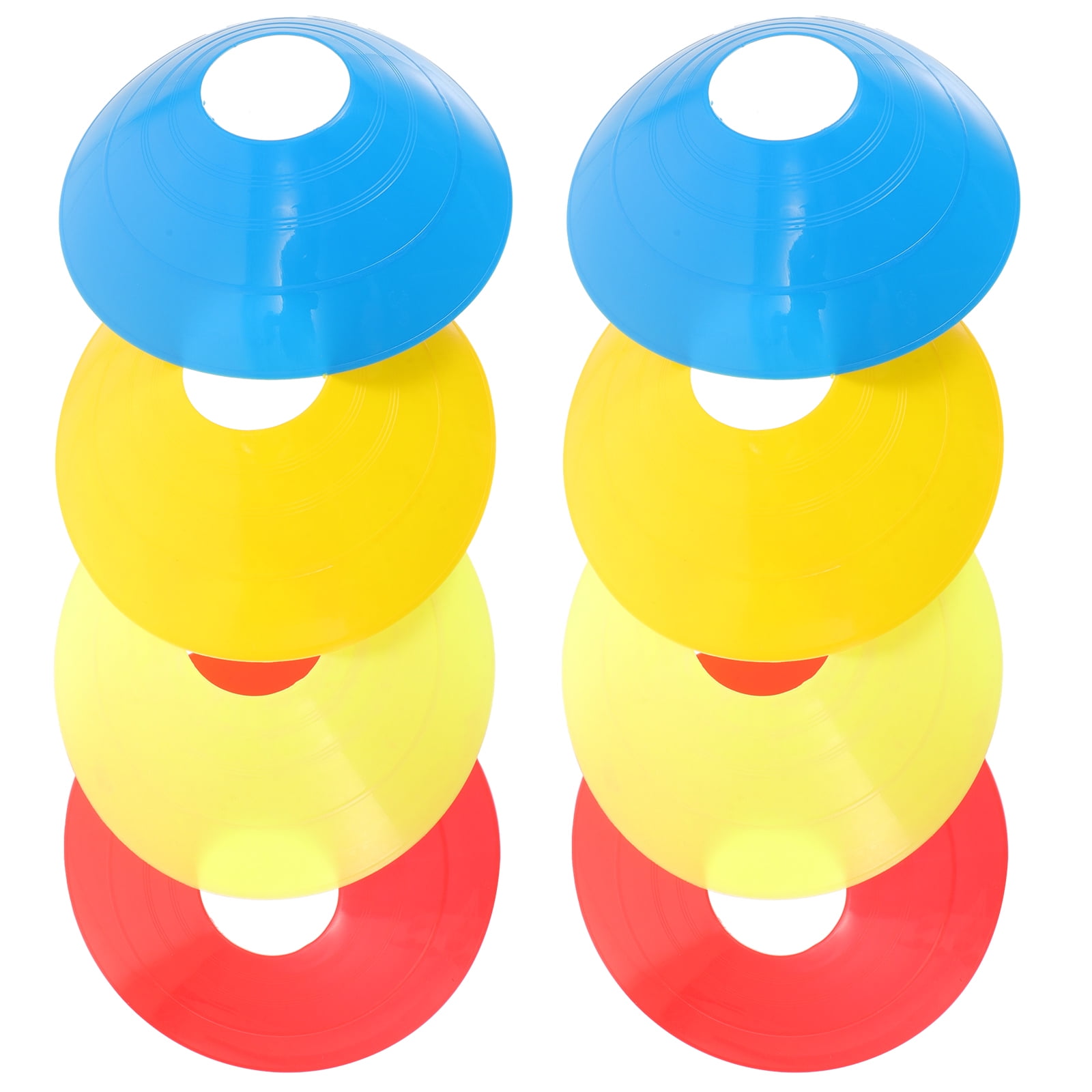 unbranded 40 PCS Red Yellow Green Blue Cones Football Training Tool ...
