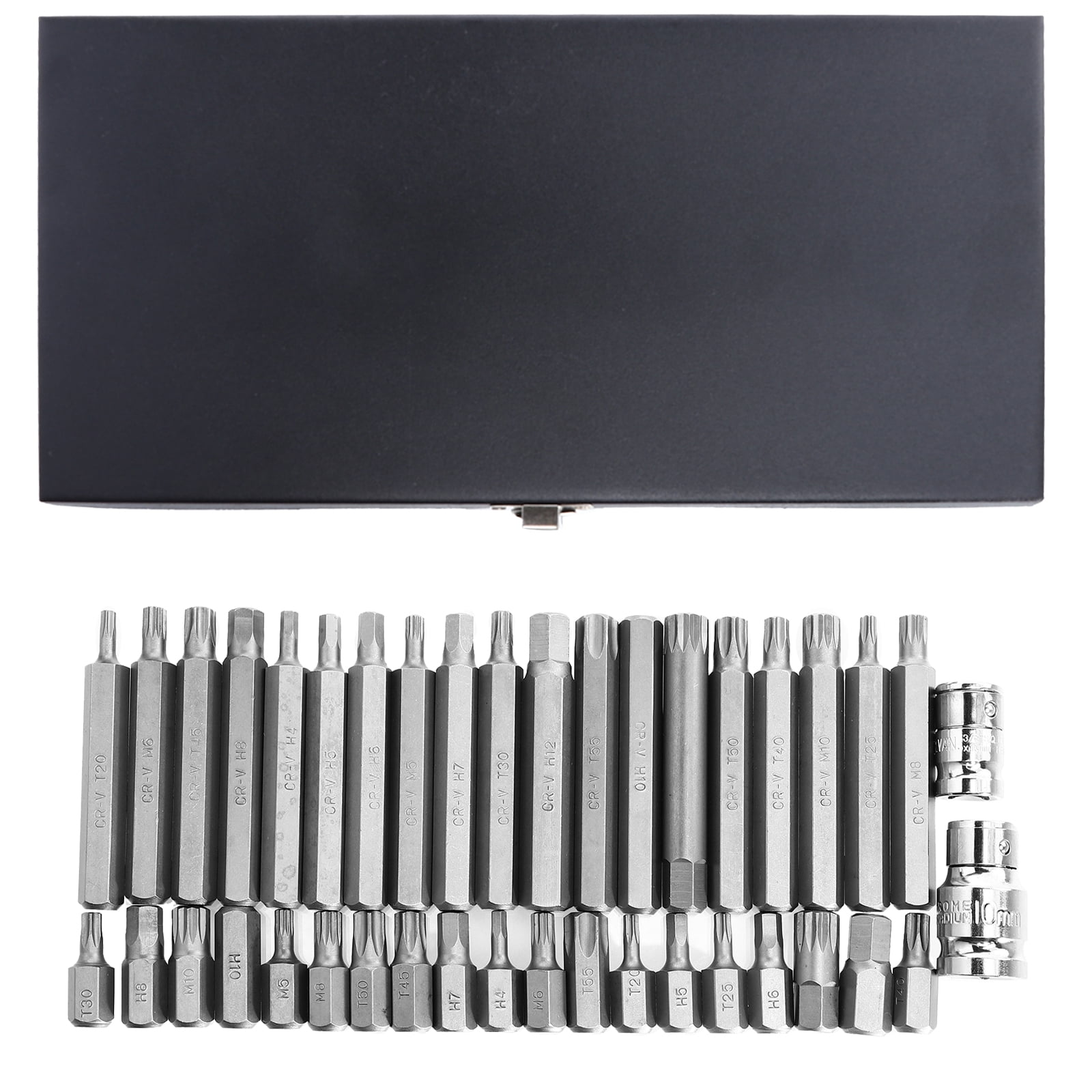 unbranded 40 Pcs Bit Socket Assembly Automobile Repair Kit Spline Hex ...