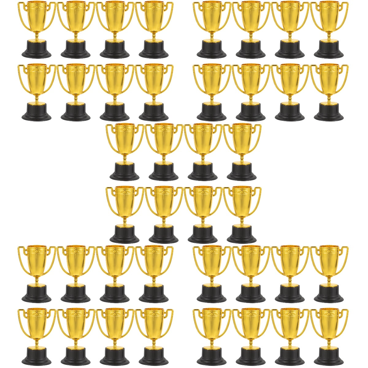 unbranded 40 Pcs Kids Race Game Trophies Mini Trophy Model Trophy ...