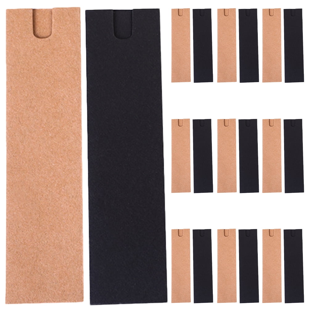 unbranded 40 Pcs Paper Fountain Pen Case Holder Pocket Protectors Knife ...