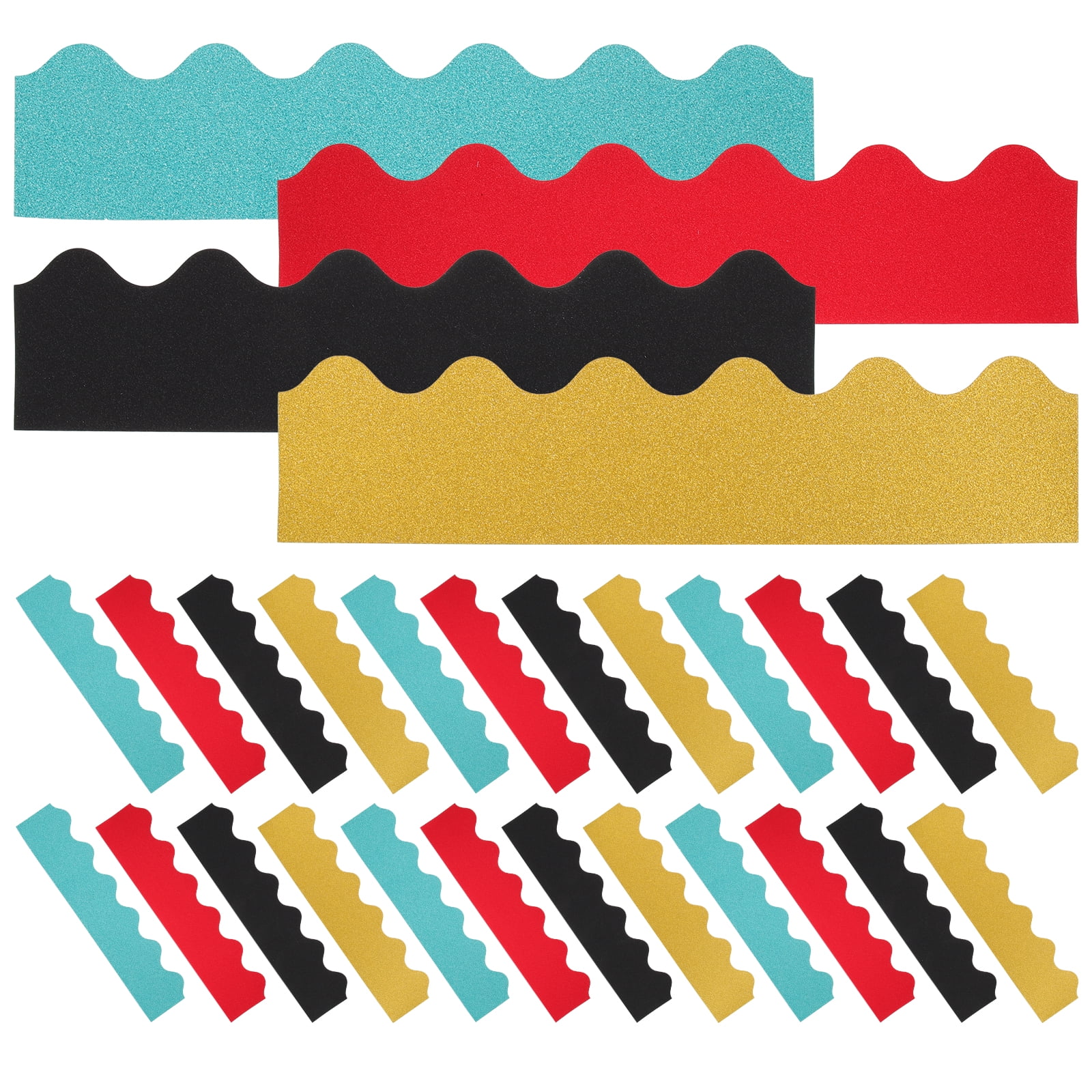 unbranded 40 Pcs Removable Border Board Decoration World Map Pin Foil ...