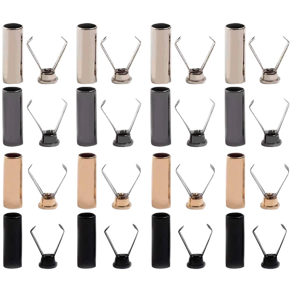 unbranded 40 Pcs Wire Rope Buckle Clothes Lanyards Stoppers Cord ...