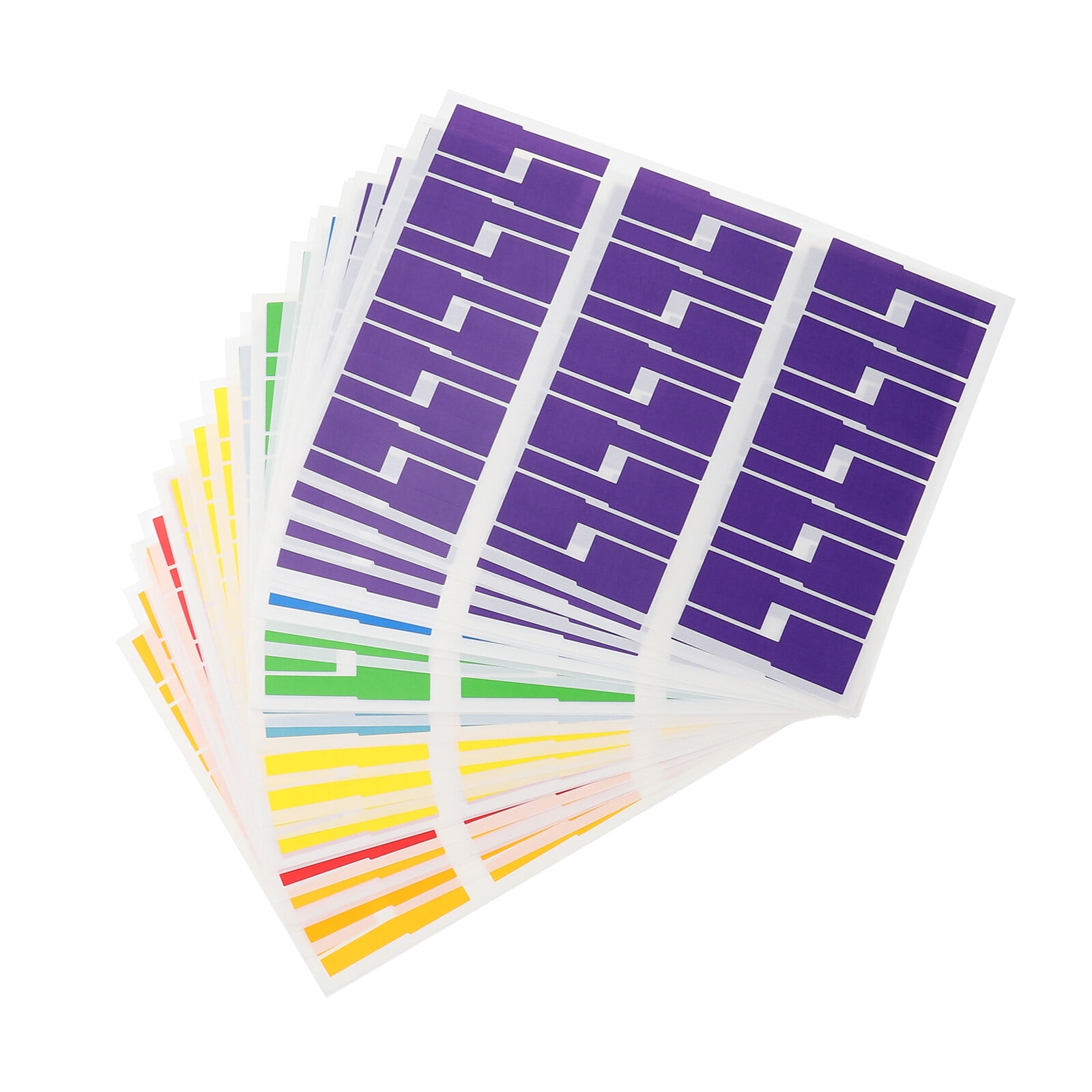 unbranded 40 Sheets Cable Label Cord Identification Sticker Labels ...