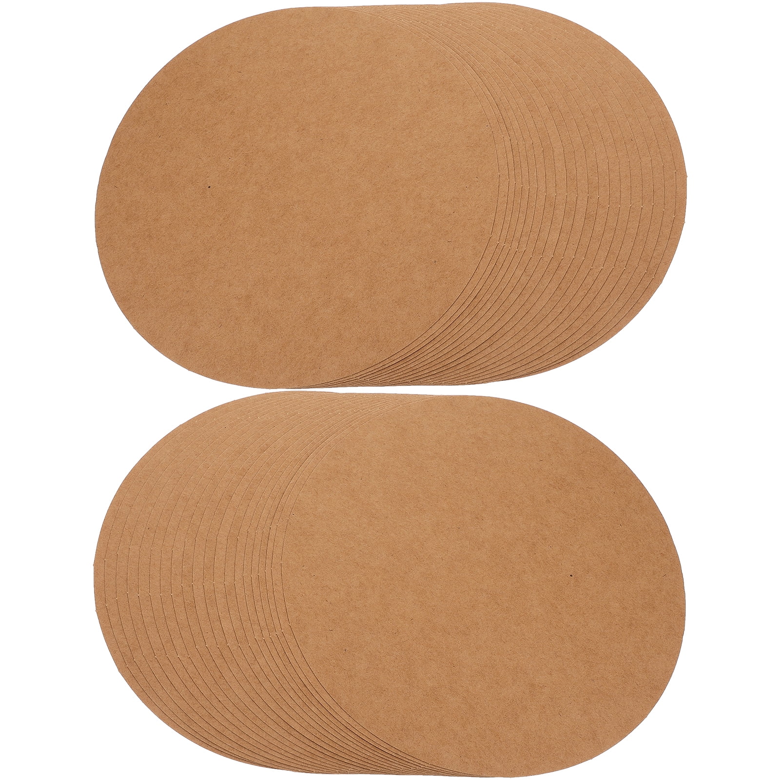 unbranded 40 Sheets Round Drawing Cardboard Paper Cards Painting for ...