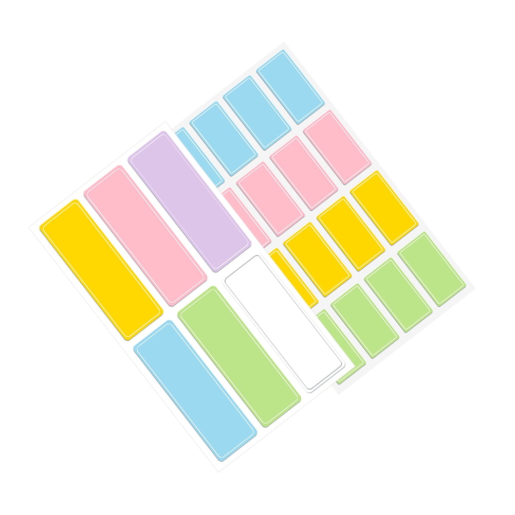 unbranded 40 Sheets Tag Label Blank Labels Sticker Sticky Book Markers ...
