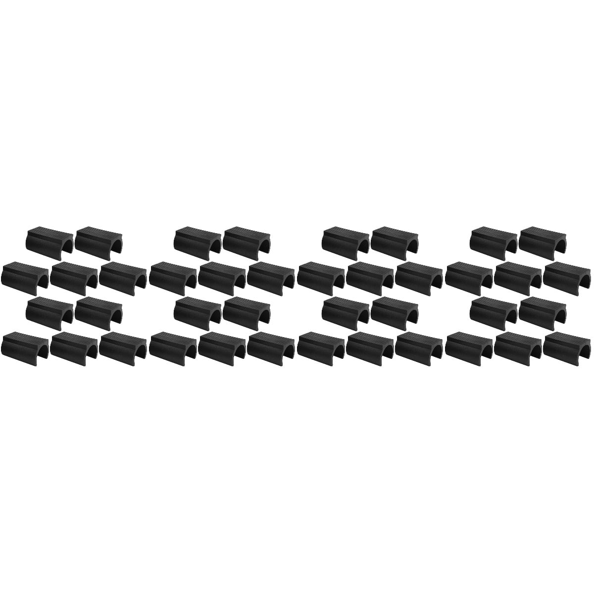 unbranded 40 pcs Chair Legs Tips Caps Plastic Furniture Foot Caps Chair ...