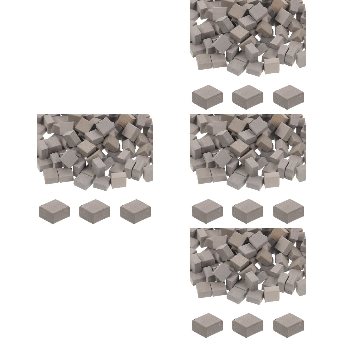 unbranded 400 Pcs Miniature Bricks Simulation Bricks DIY Brick Models ...