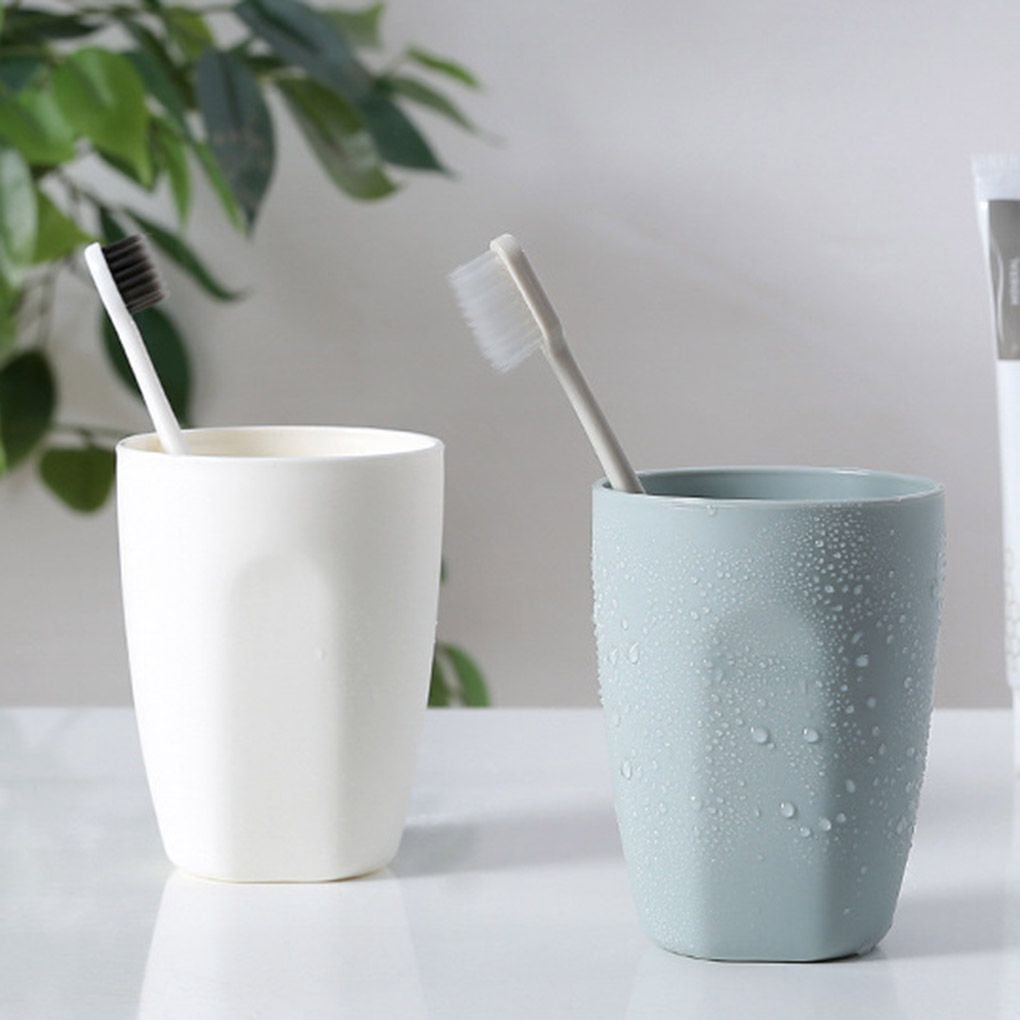chidgrass 400ml Rinsing Cup Circular Bathroom Tumblers Toothbrush Mug ...