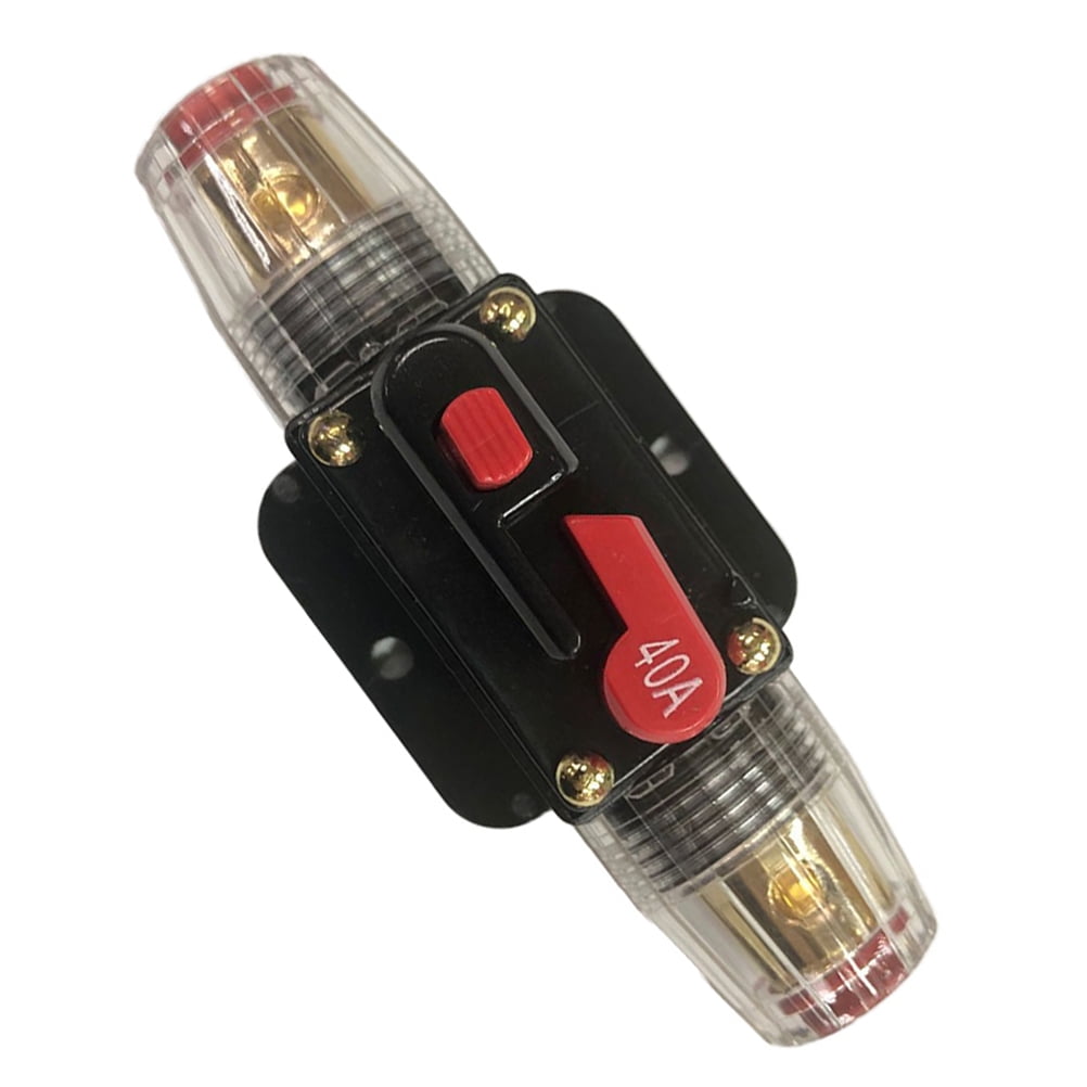 unbranded 40A Auto Car Protection Stereo Fuse Holders Inline Circuit ...
