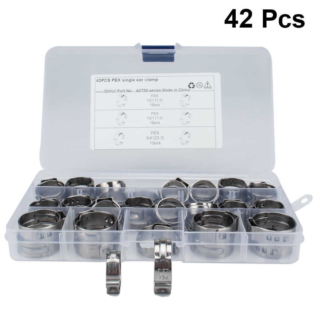 unbranded 42 Pcs Pipe Bender Corrosion Resistant Hose Clamp Screwdriver ...