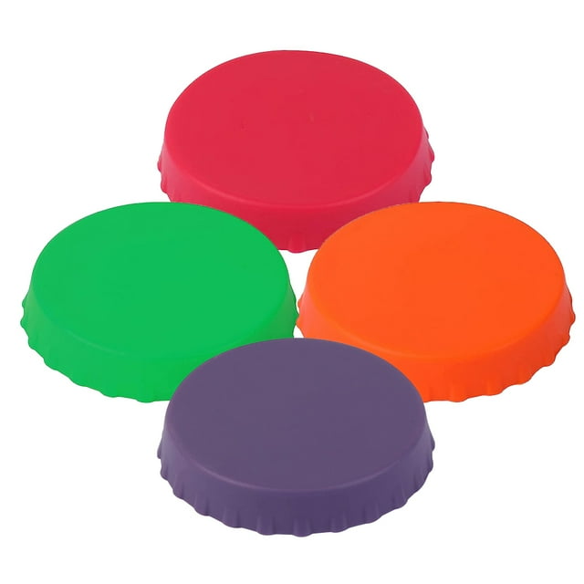 unbranded 4Pcs Silicone Soda Can Lids Reusable Silicone Can Covers ...