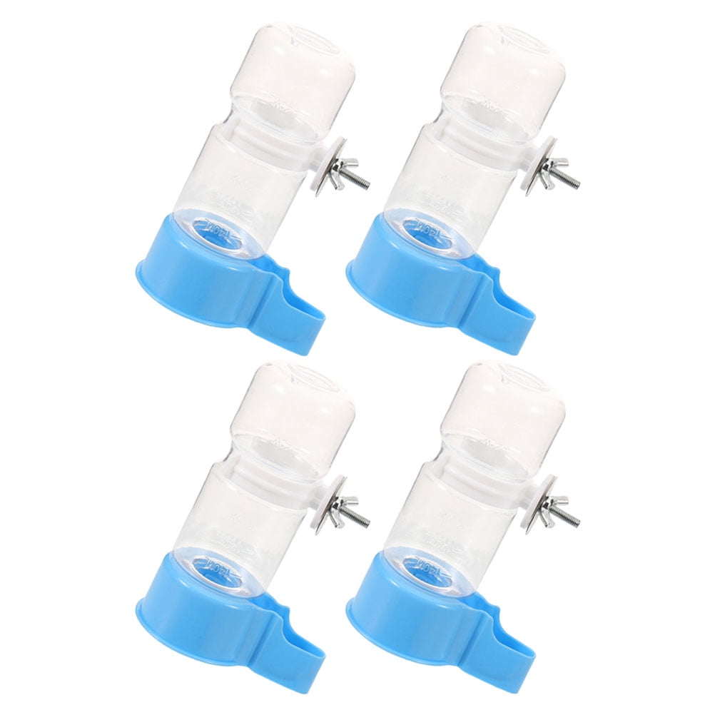 unbranded 4pcs Bird Cage Feeder Water Dispenser Pet Water Bottle ...