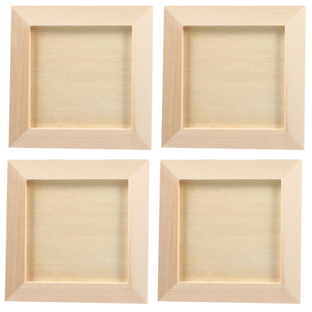 unbranded 4 Pcs DIY Clay Picture Frames Painting for Canvas Photo ...