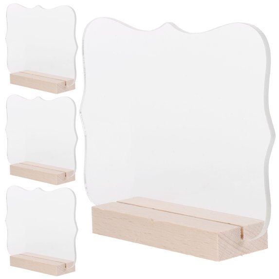 unbranded 4pcs Reserved Sign Seating Table Sign For Banquet Delicate ...
