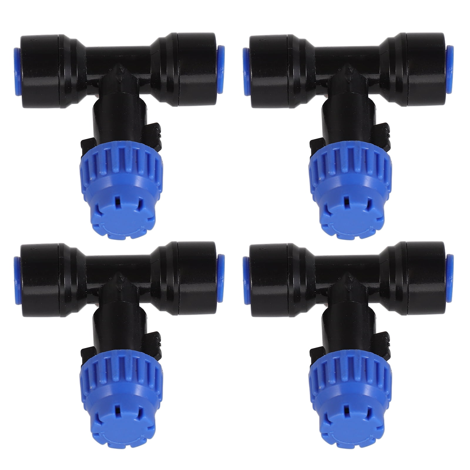 unbranded 4pcs Connectors Plastic Drip Irrigation Fittings Kit Drip ...