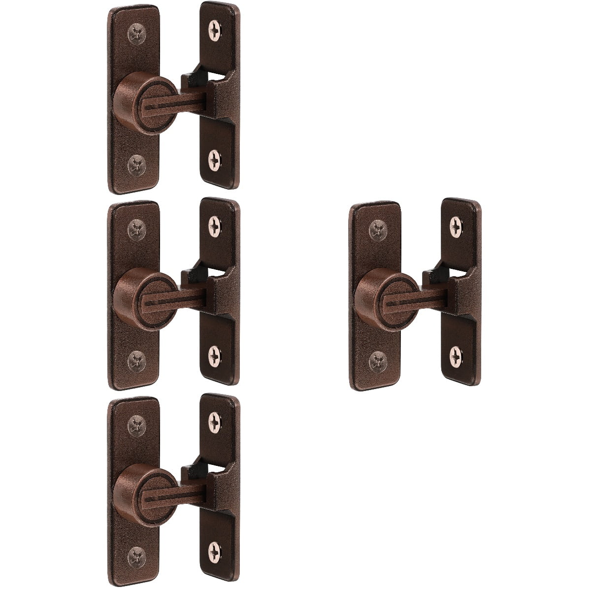 unbranded 4pcs Flip-up Door Latch Right Angle Luminous Latch Zinc Alloy ...