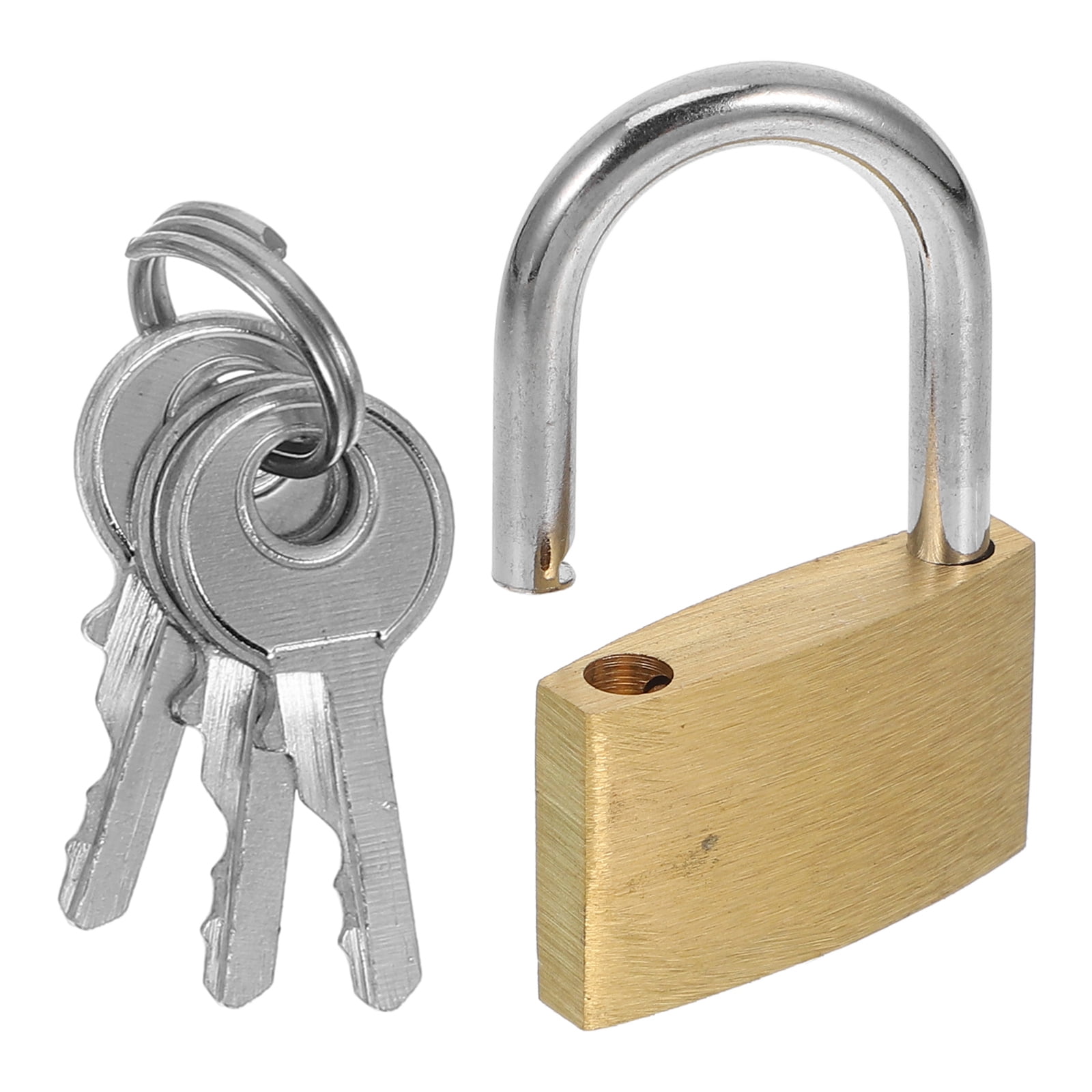 unbranded 4pcs Heavy-Duty Brass Padlock Set for Securing Luggage ...