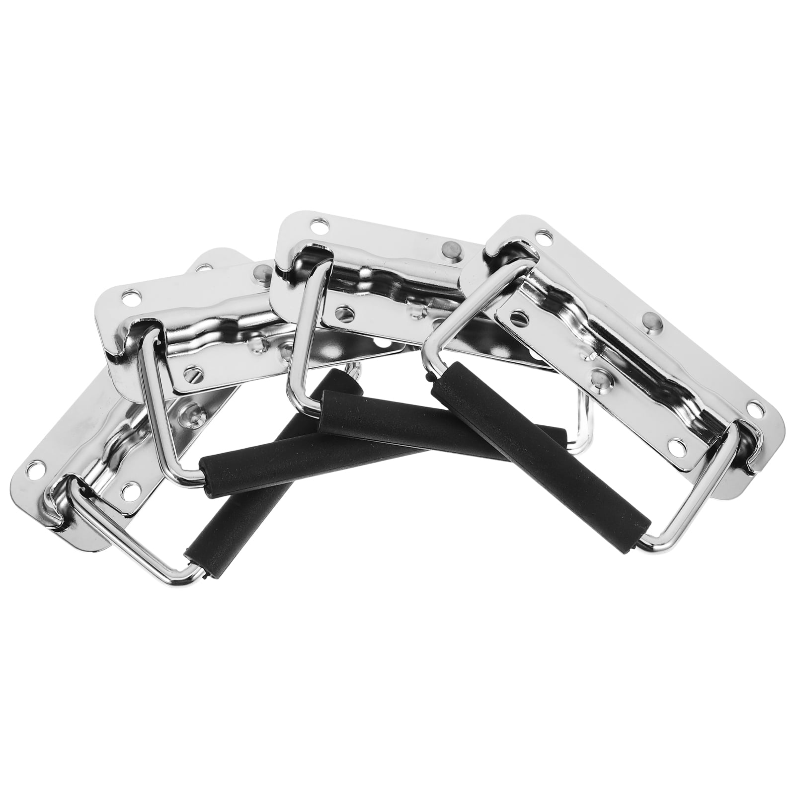 unbranded 4pcs Heavy Duty Stainless Steel Spring Loaded Toolbox Handles ...