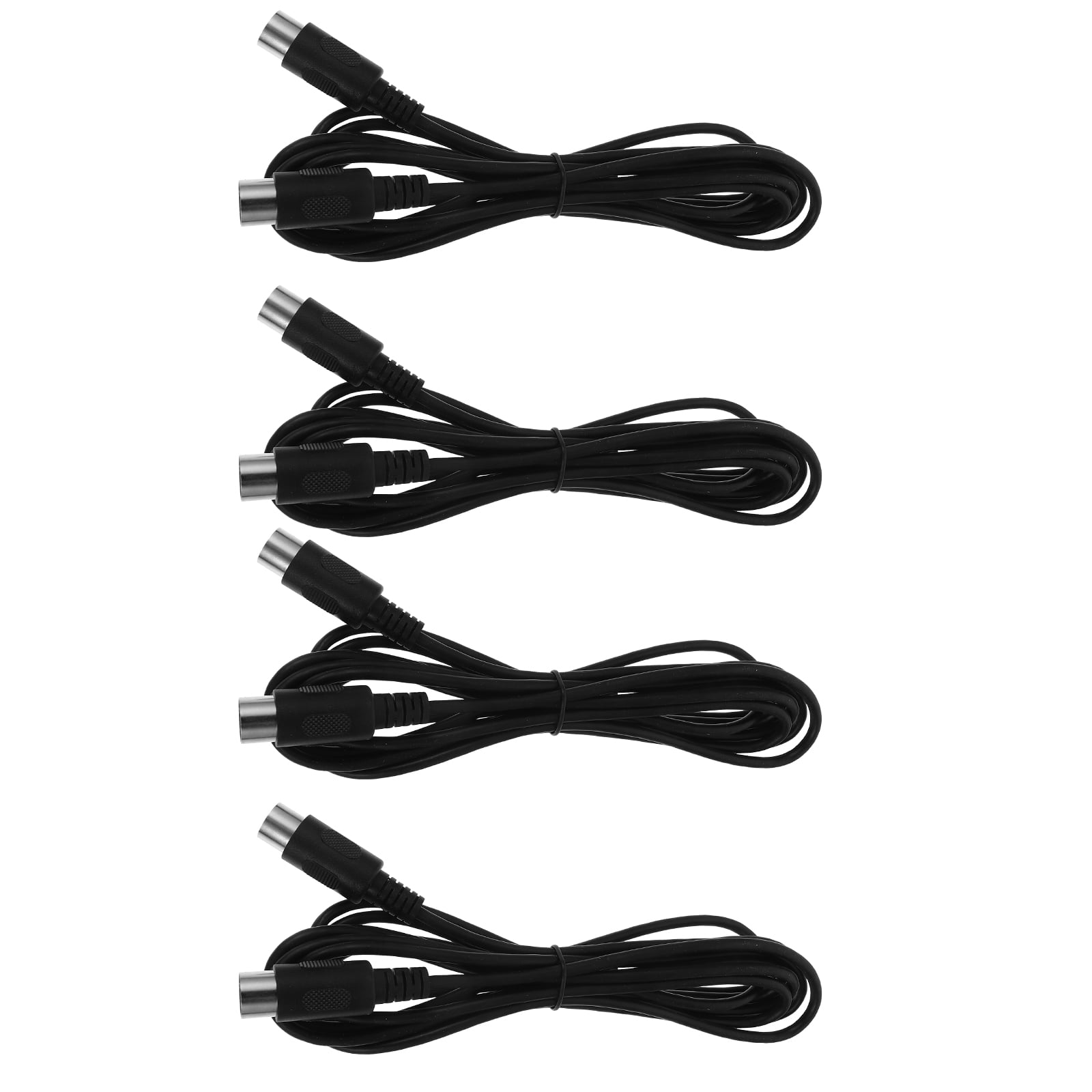 unbranded 4pcs Keyboard Connecting Cable MIDI Extension Cord 5-pin ...