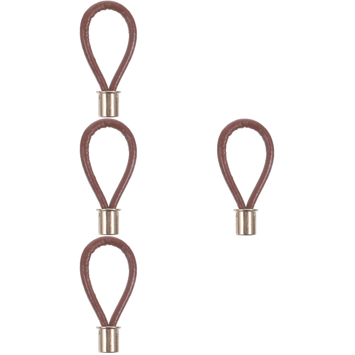 unbranded 4pcs Leather Rope Handle Pull Down Cord Farmhouse Door Knob ...