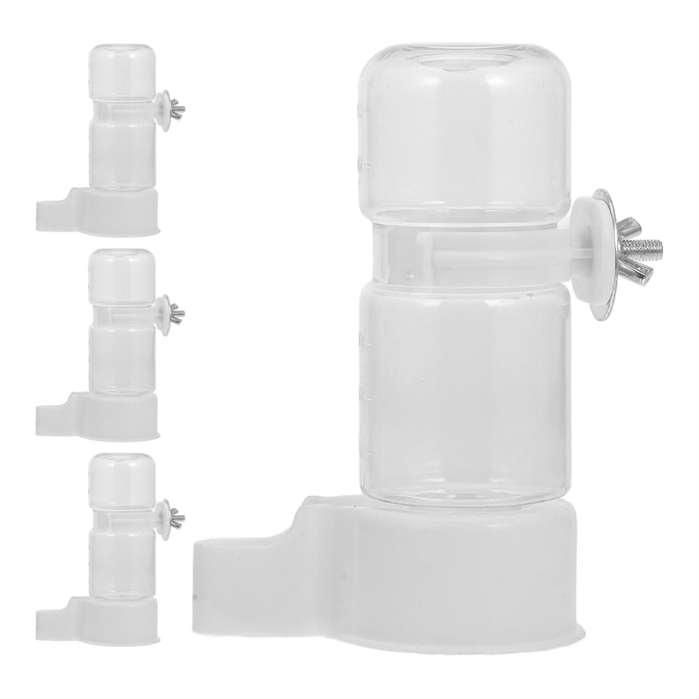 unbranded 4pcs Pet Parrots Birds Drinker Hanging Water Dispenser Device ...