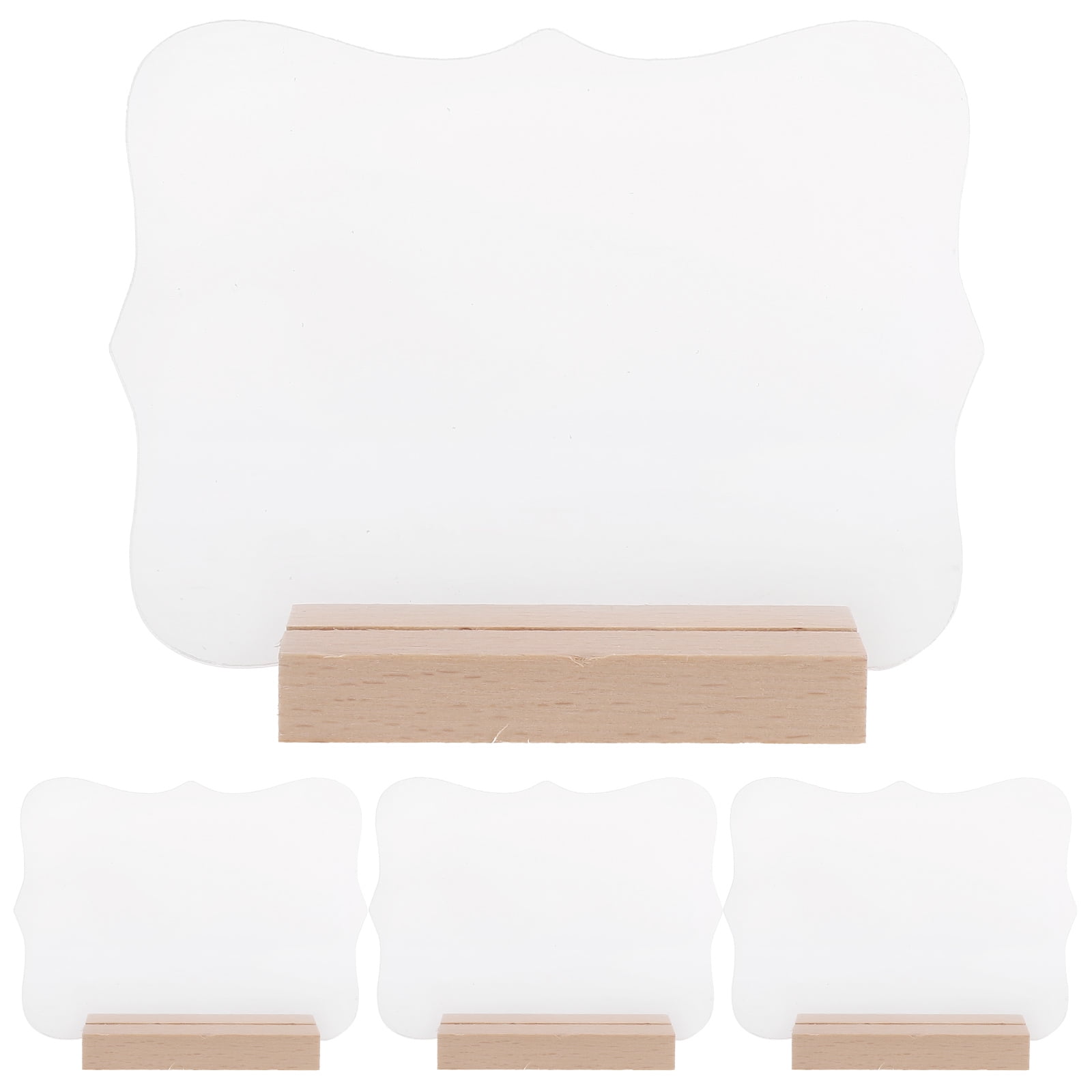 unbranded 4pcs Reserved Sign Seating Table Sign For Banquet Delicate ...