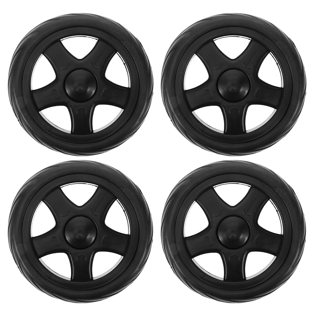 unbranded 4pcs Heavy-Duty Shopping Cart Replacement Wheels Trolley Cart ...