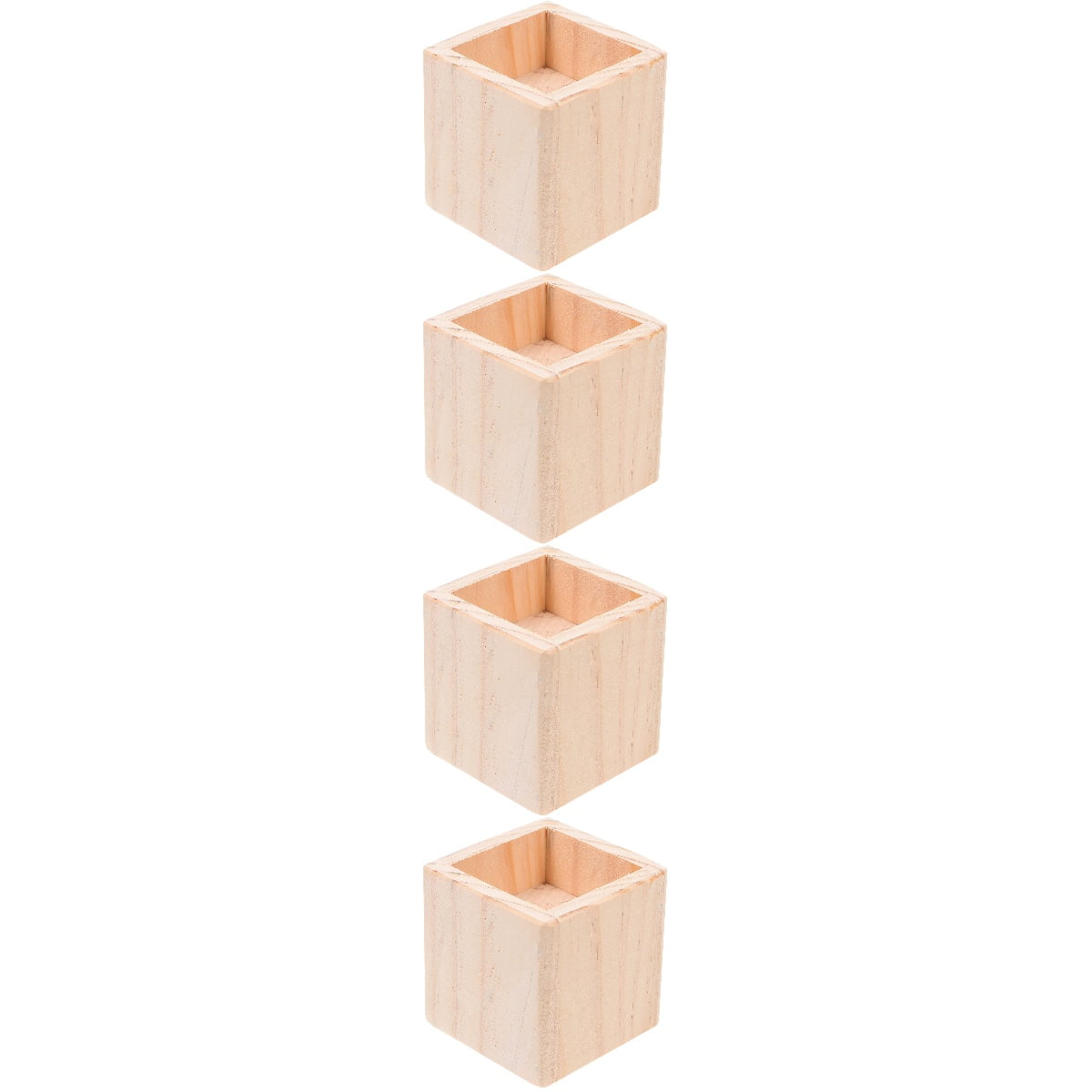 unbranded 4pcs Wood Furniture Riser Furniture Heightening Cushion 5cm ...