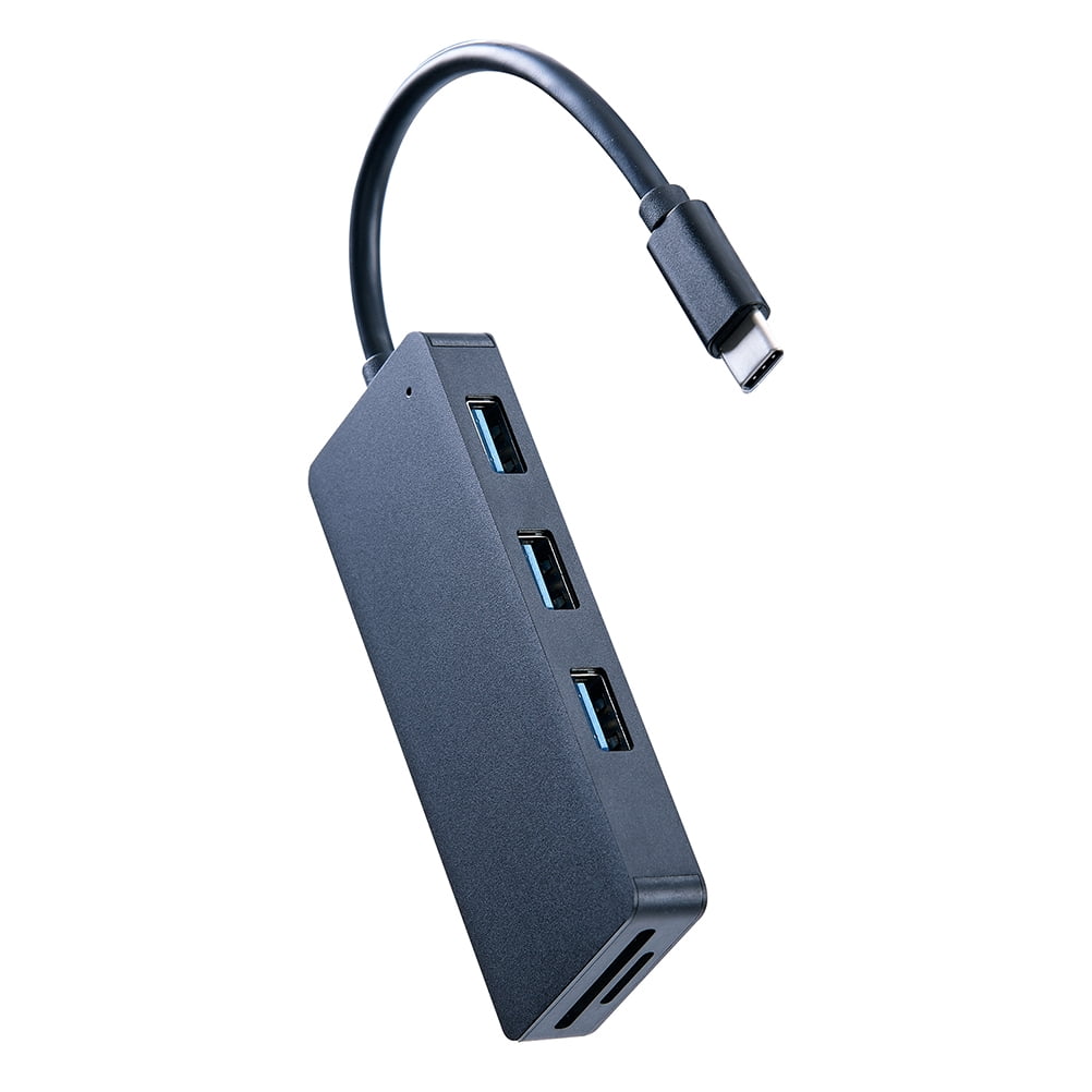 unbranded 5 In 1 Single USB 3.0 Hub with 3 USB Type-C 3.0 Ports Micro ...