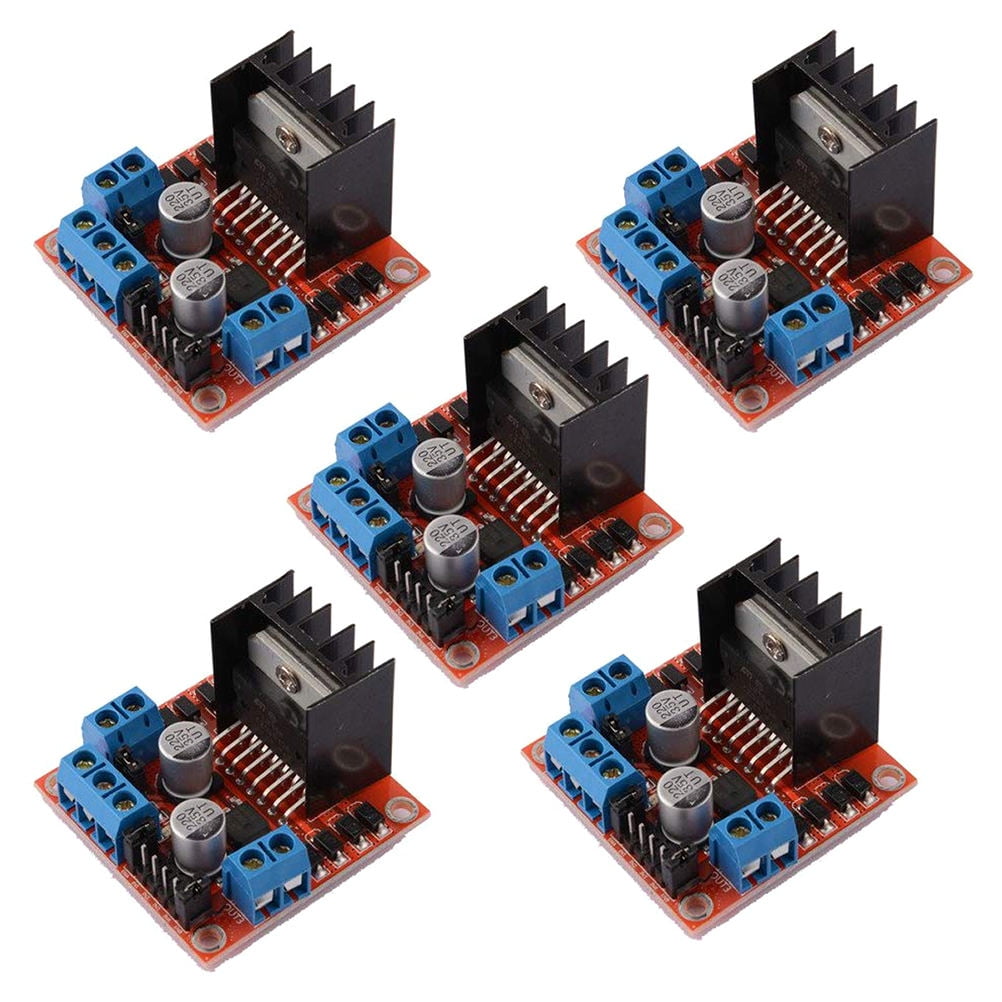 unbranded 5 PCS L298N Motor Drive Controller Board DC Dual H-Bridge ...